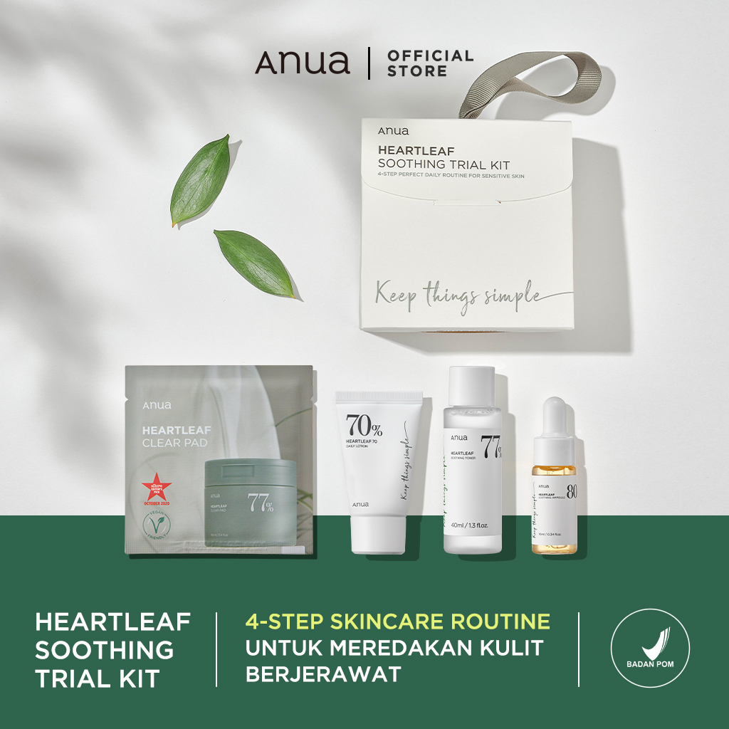 Jual ANUA Heartleaf Soothing Trial Kit | Shopee Indonesia