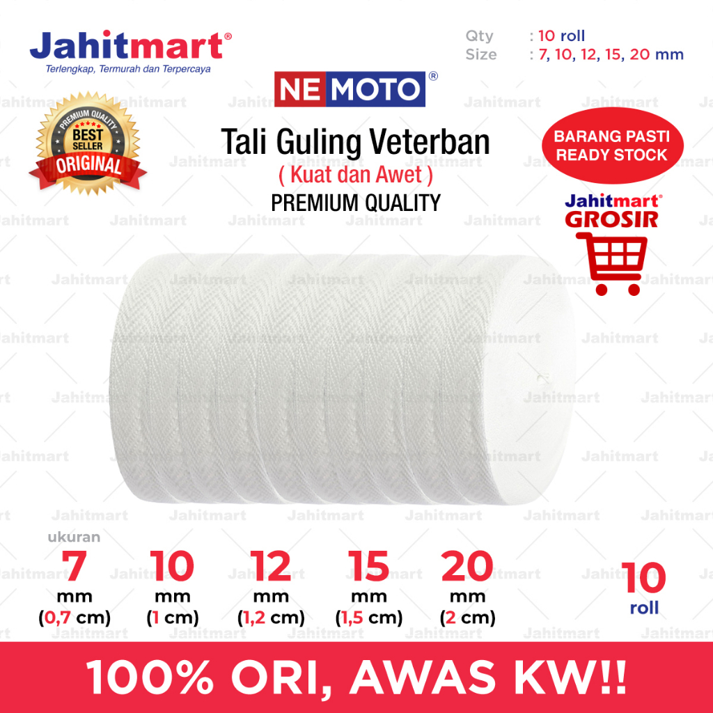 Jual Tali Guling Veterban Merk NEMOTO - Grosir | Shopee Indonesia
