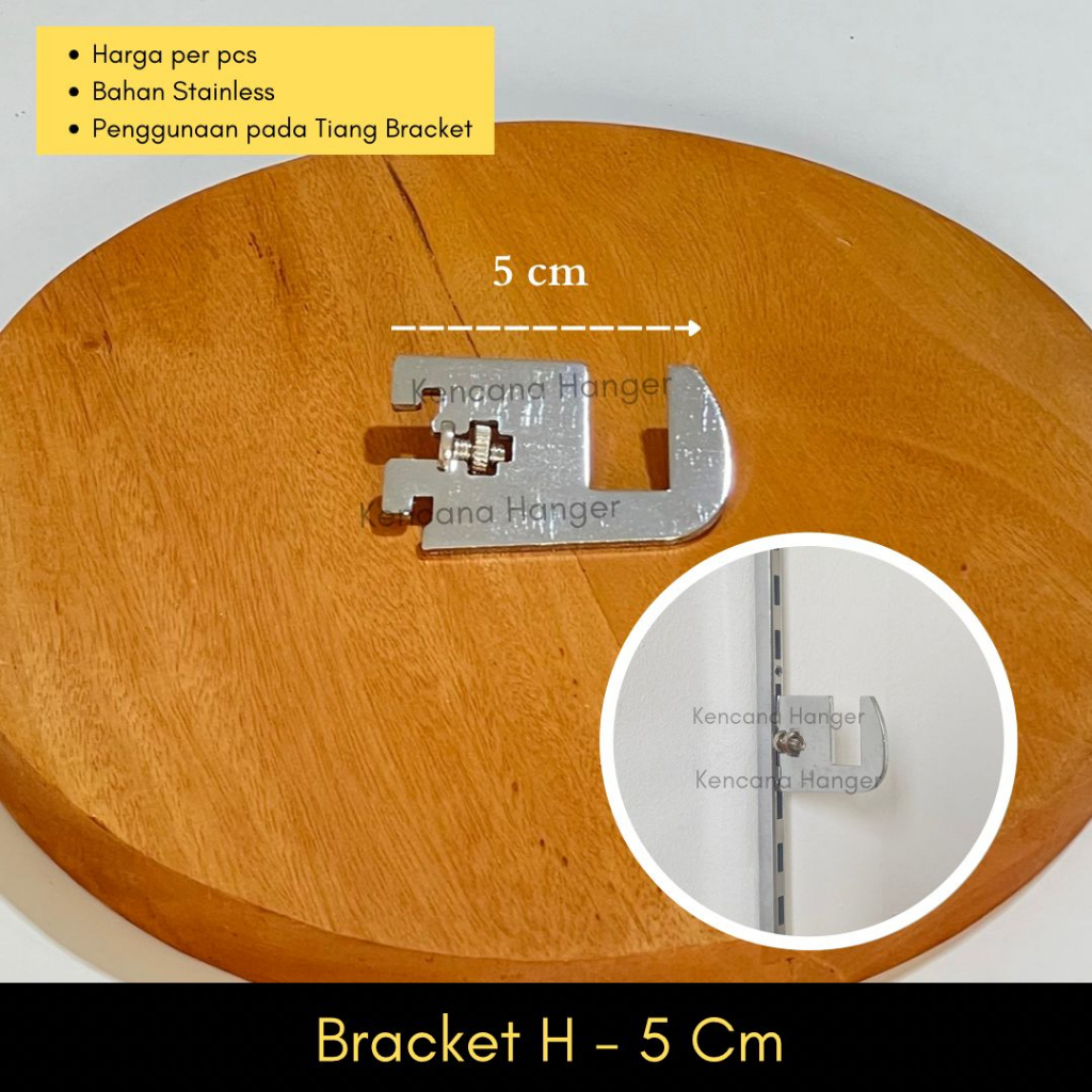 Jual Bracket Pipa Kotak ( 5 cm ) Stainless Steel | Daun Braket H5 | G5 | M182 | Shopee Indonesia