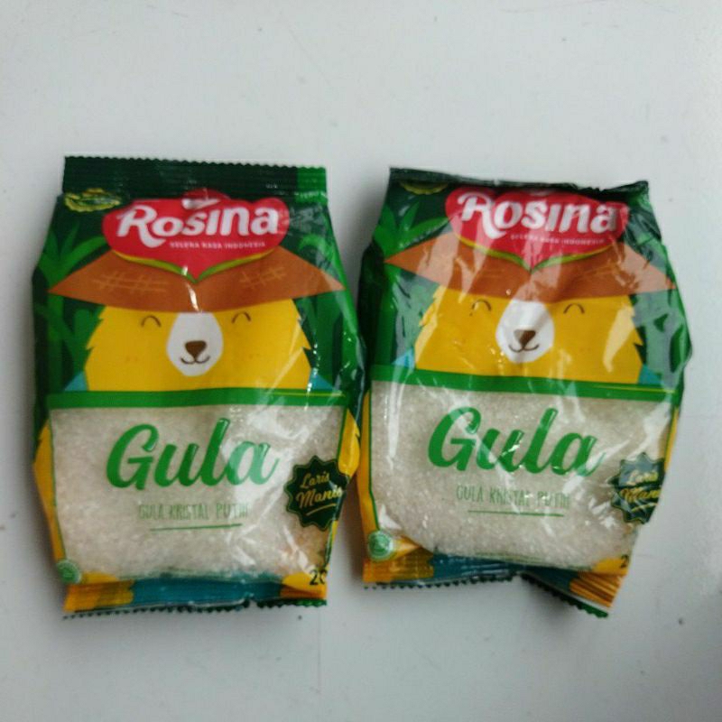 Jual GULA PASIR ROSINA 200 GRAM | Shopee Indonesia