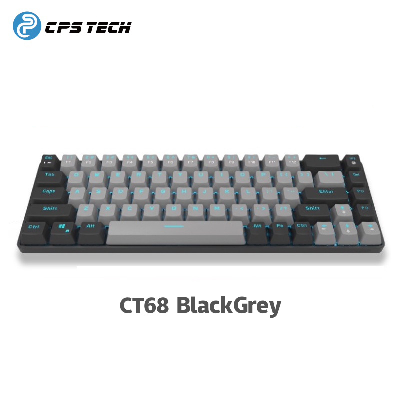 Jual CPSTECH T8 Shimmer keyboard mechanical 68 tombol mekanik Type-C ...