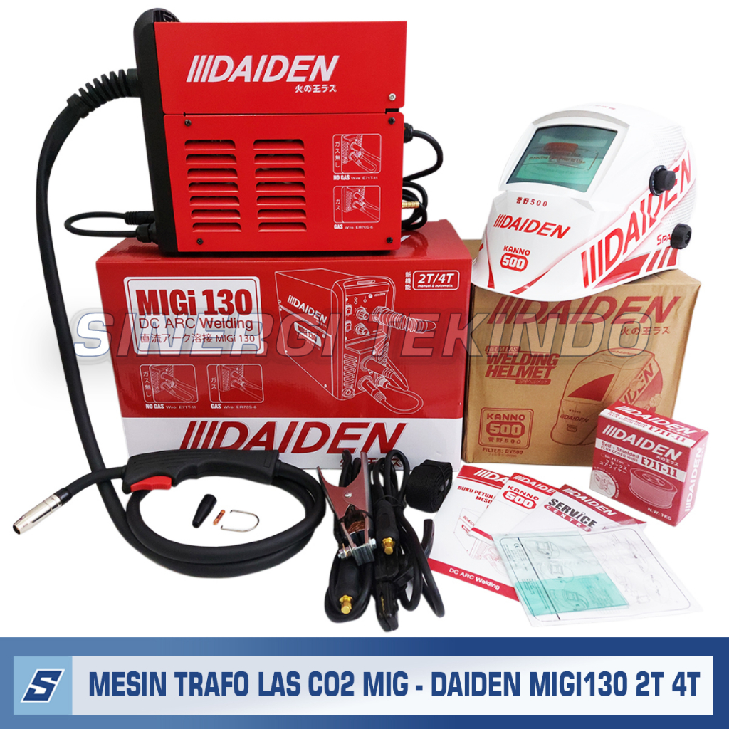 Jual Mesin Las MIG CO2 Trafo Las MIG - DAIDEN MIGi 130 2T 4T MAG ...