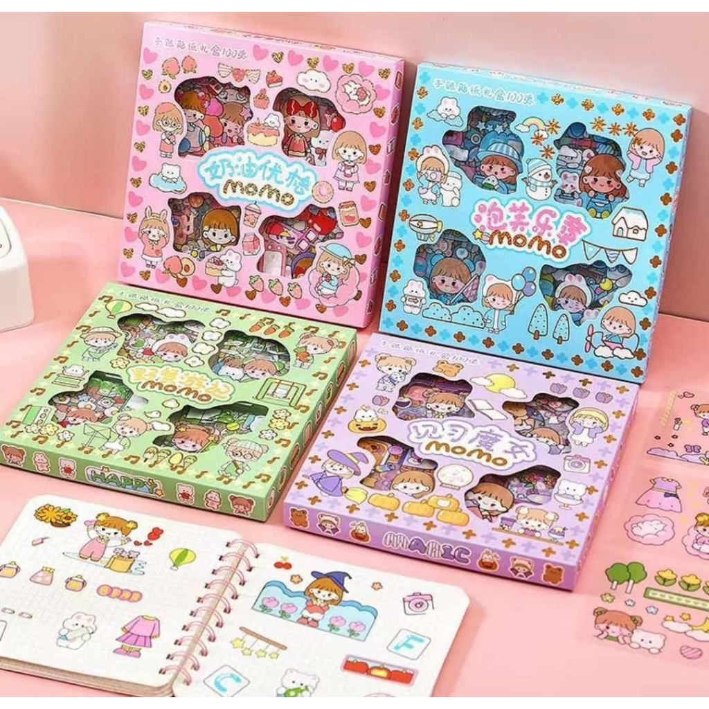 Jual STICKER 2D 100PC 100 PC 100PCS / STIKER VERSI 2D 100 BIJI | Shopee ...