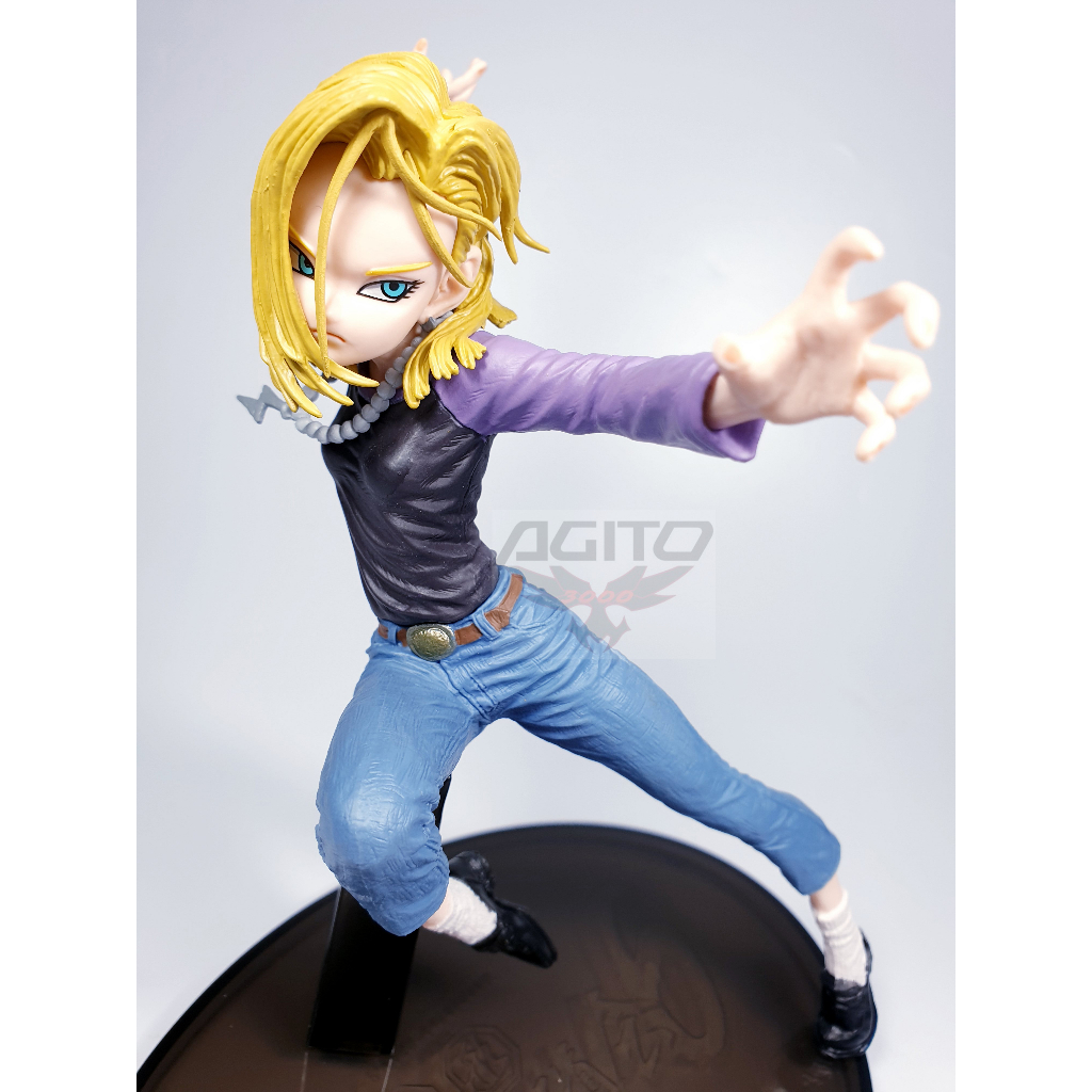 Jual Action Figure Dragon Ball Android 18 Figure Colosseum Scultures 6 ...