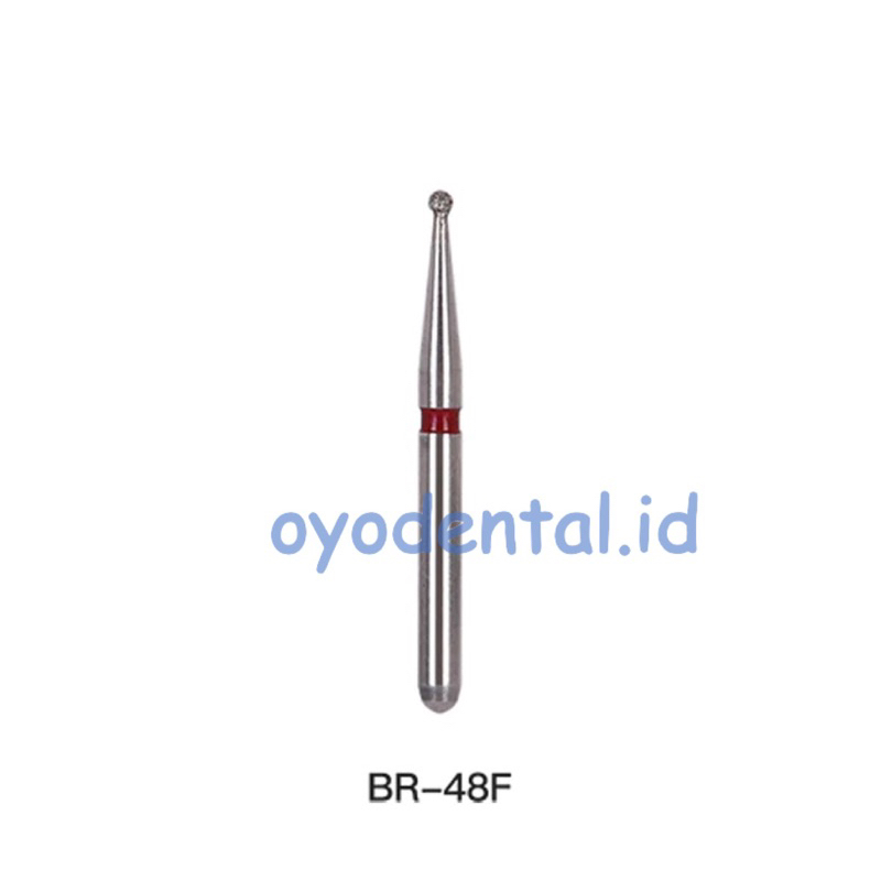 Jual Dental Diamond Bur Preprasi Round High Speed | Shopee Indonesia