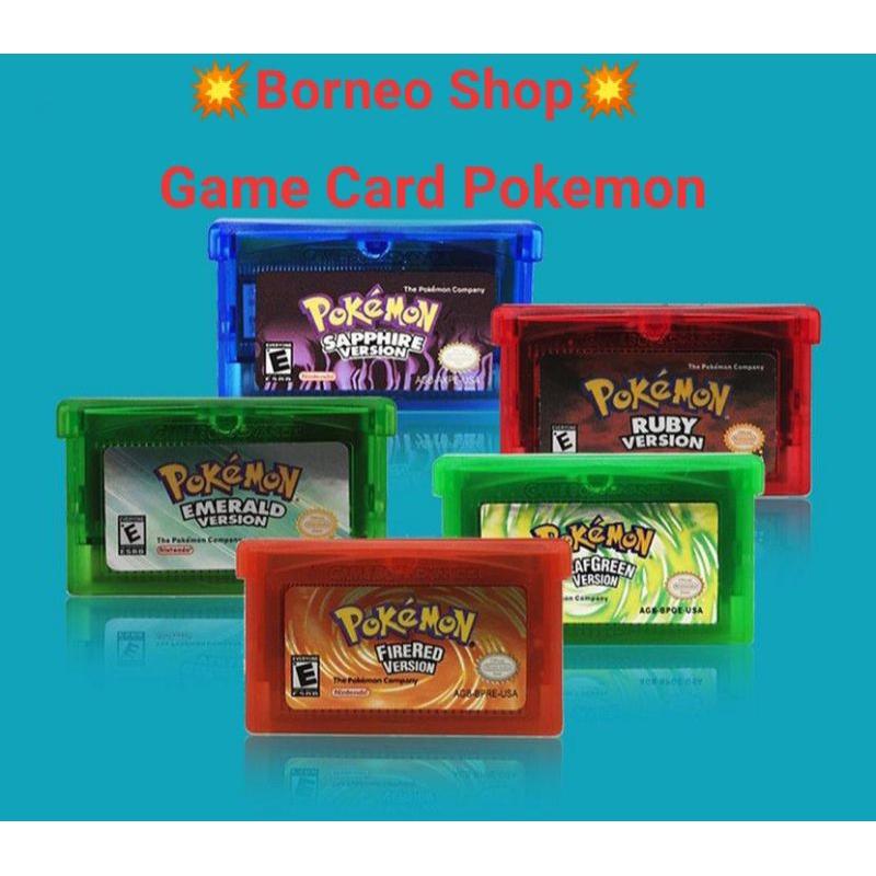 Jual Game Boy Advance GBA Card Pokemon | Shopee Indonesia