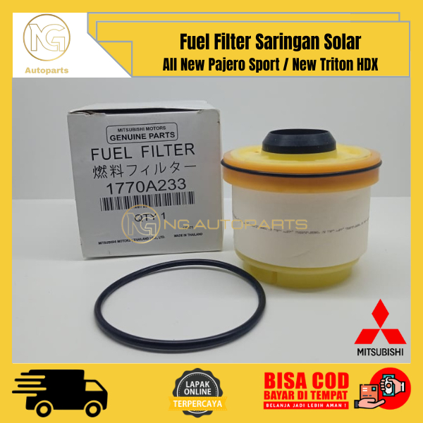 Jual Fuel Filter Saringan Solar All New Pajero Sport New Triton HDX ...