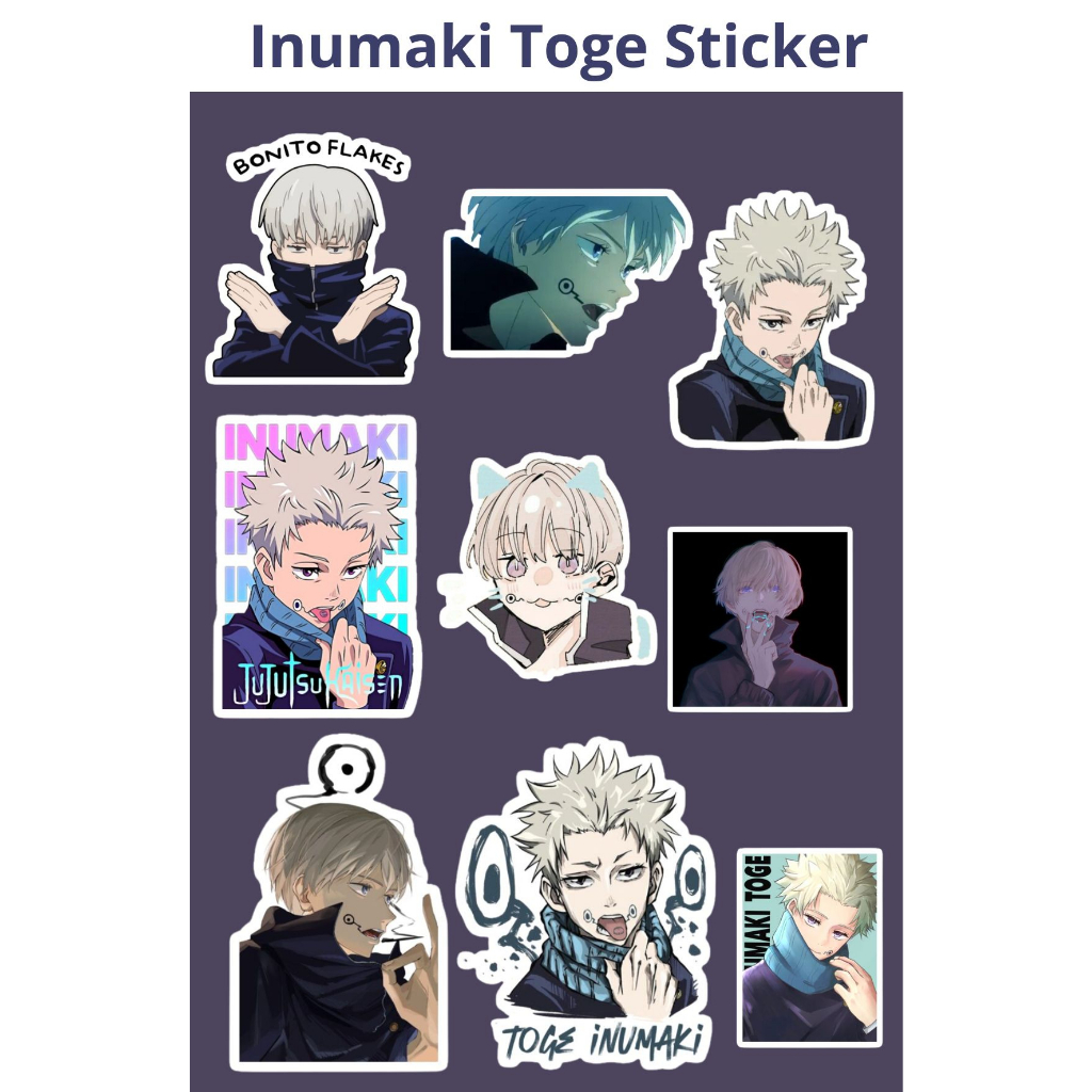 Jual Sticker INUMAKI TOGE JUJUTSU KAISEN chibi cute aesthetic anime ...