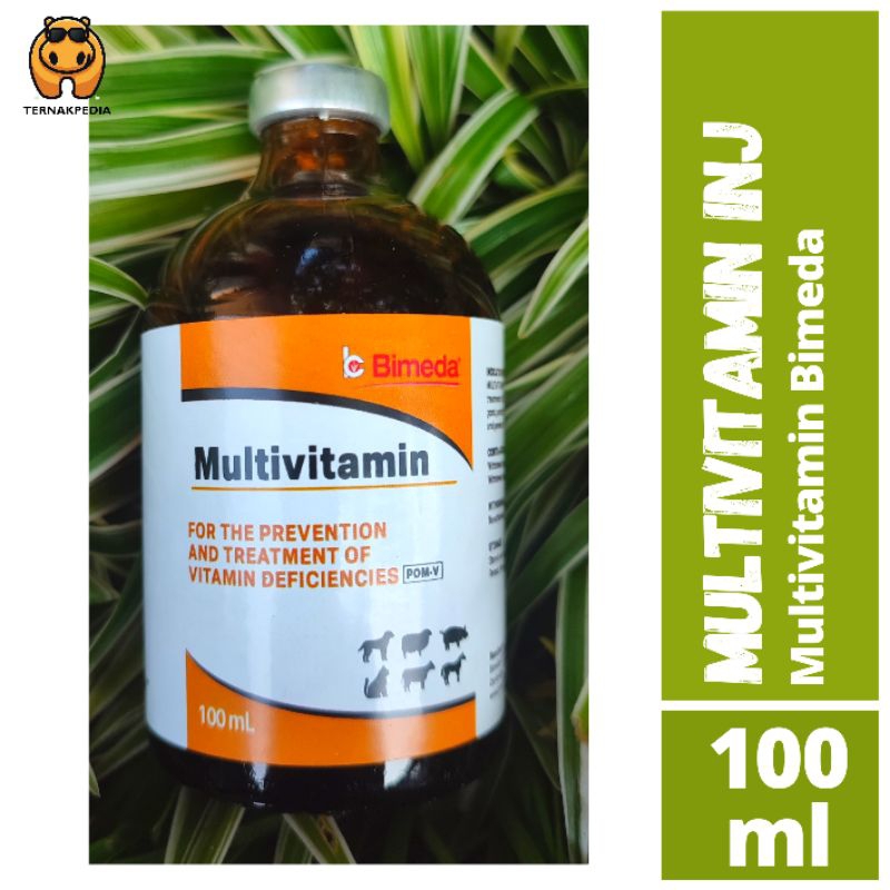 Jual Multivitamin 100 ml inj Bimeda - Multivitamin Hewan - Multivitamin ...