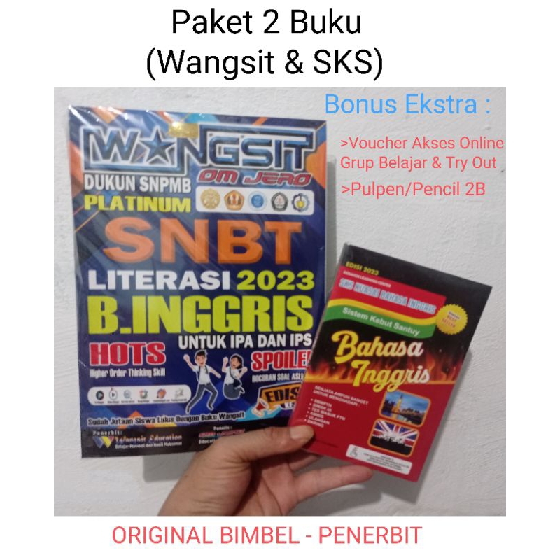 Jual BUKU LITERASI BAHASA INGGRIS SNBT 2024|||SKS KUASAI BAHASA INGGRIS ||KILLER BAHASA INGGRIS ...