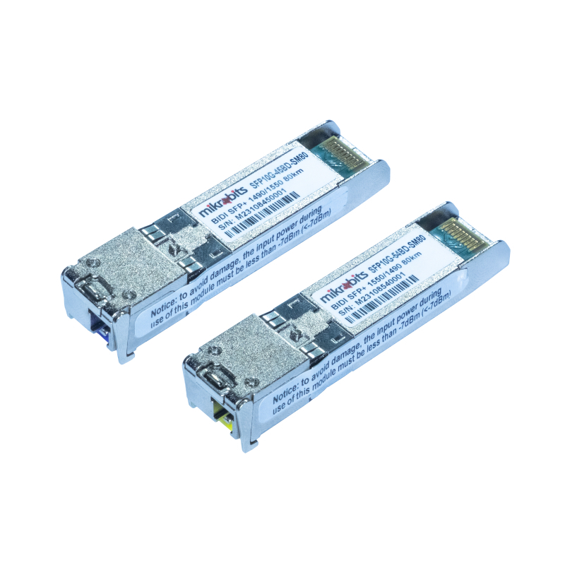 Jual Mikrobits SFP+ Transceiver SFP-10G-BD-SM-80KM | Shopee Indonesia