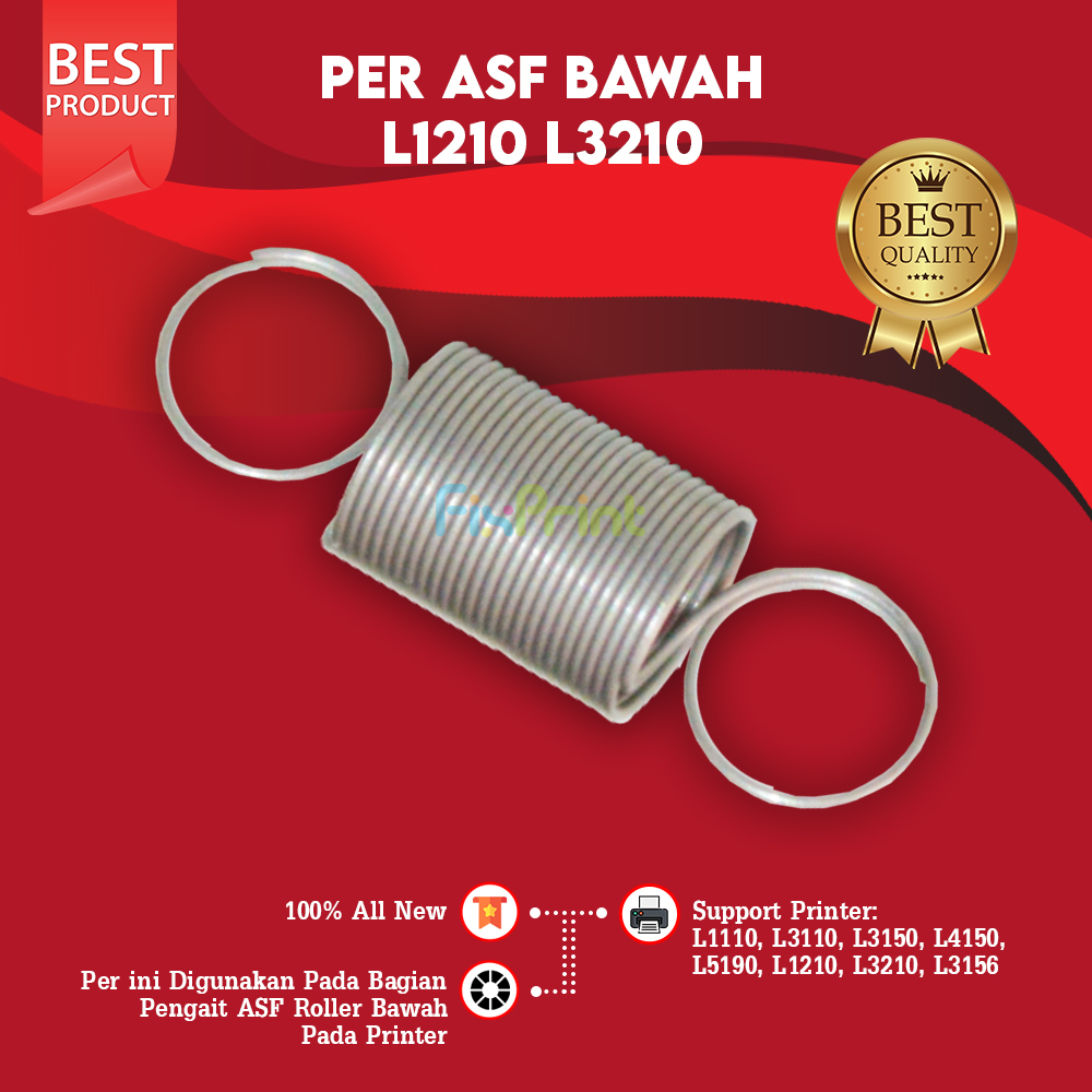 Jual Per Extension Spring Pengait ASF Roller Bawah Printer Epson L3110 ...