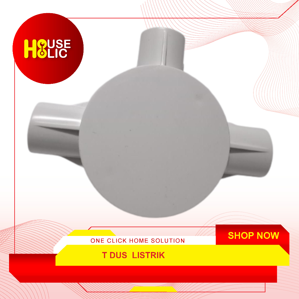 Jual T Dus Dos Tdos Tdus 3 Cabang 3 Lubang Listrik Tee Dus Conduit ...