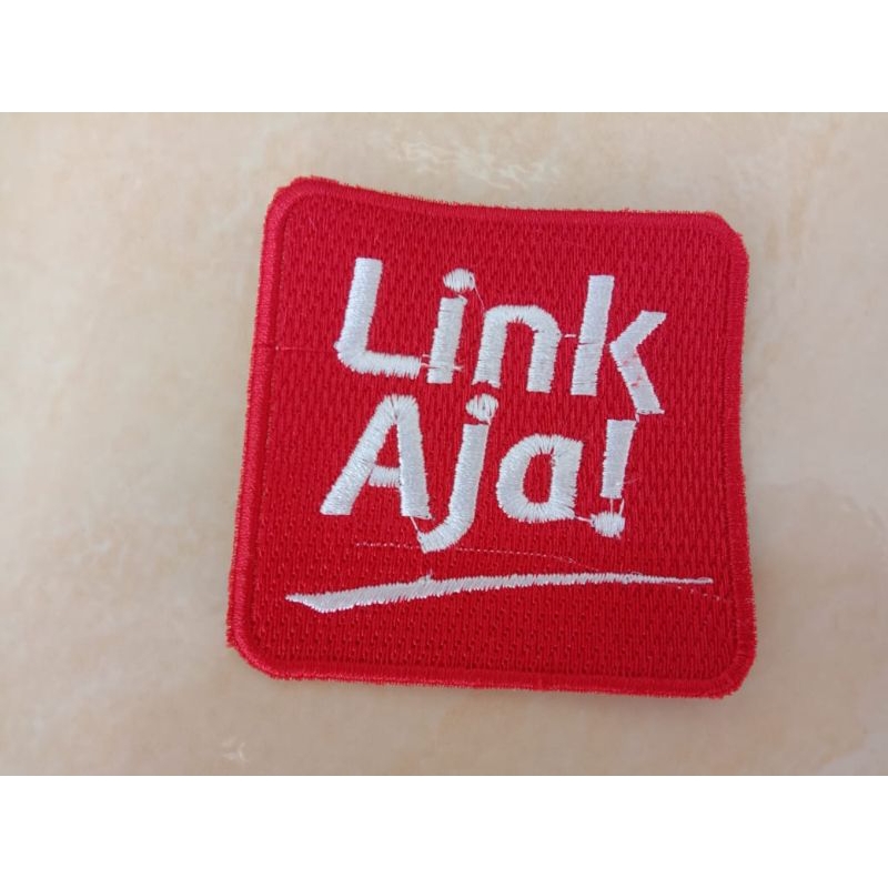 Jual LOGO LINKAJA || LOGO LINK AJA || LOGO LINK AJA BORDIR || BORDIR ...
