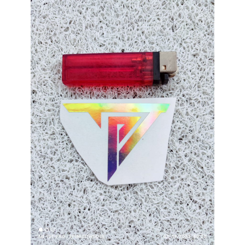 Jual Stiker Logo TRGN Team Arogan Viral Gaul Hologram Motor Helm Sepeda ...