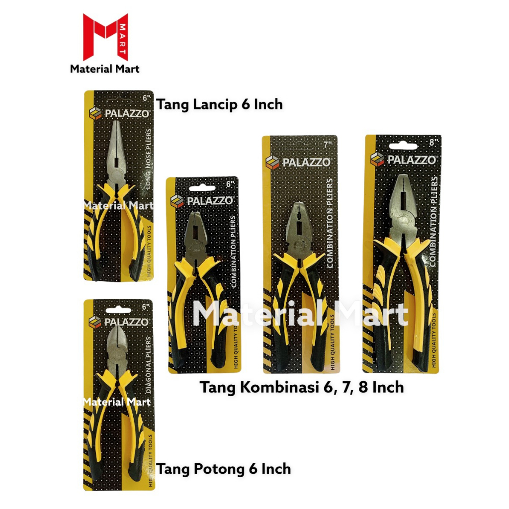 Jual Tang Potong 6 Inch | Tang Kombinasi 7 Inch | Tang Lancip 6 Inch ...