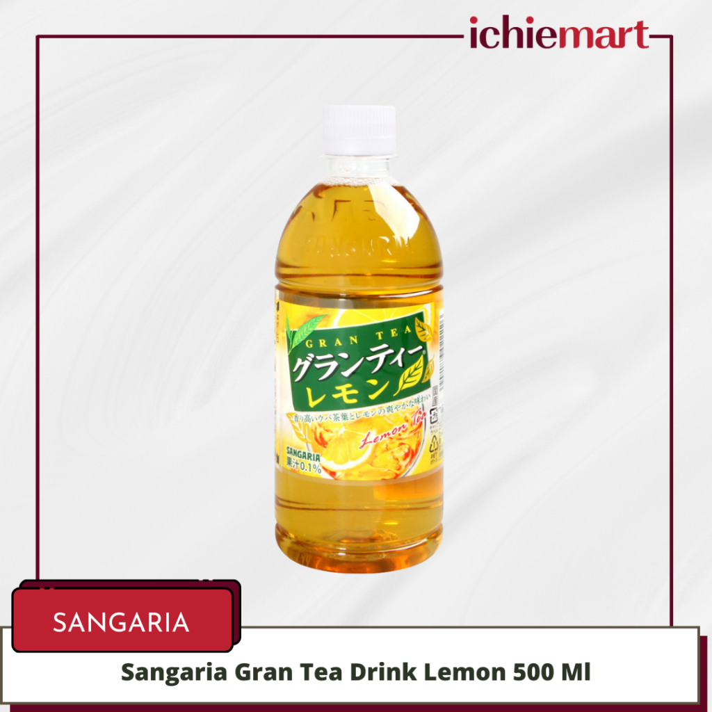 Jual Sangaria Gran Tea Lemon Drink 500 Ml | Shopee Indonesia