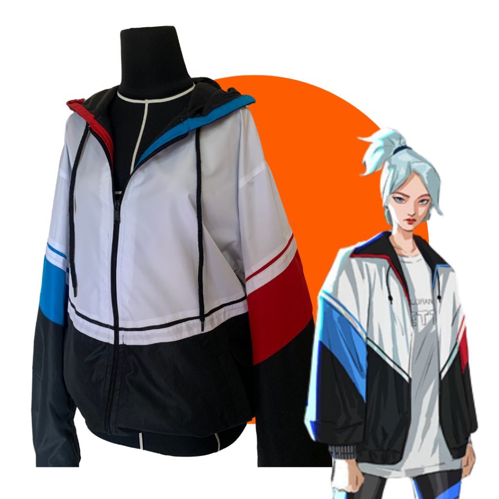 Jual Jett Can't Slow Me Down Jacket Hoodie - Valorant | Shopee Indonesia