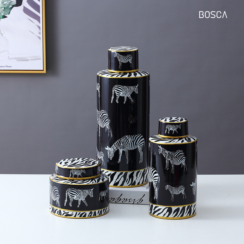 Jual Bosca Living - Zebra Guci Antique Vase / Vas Guci Keramik / Gucci ...