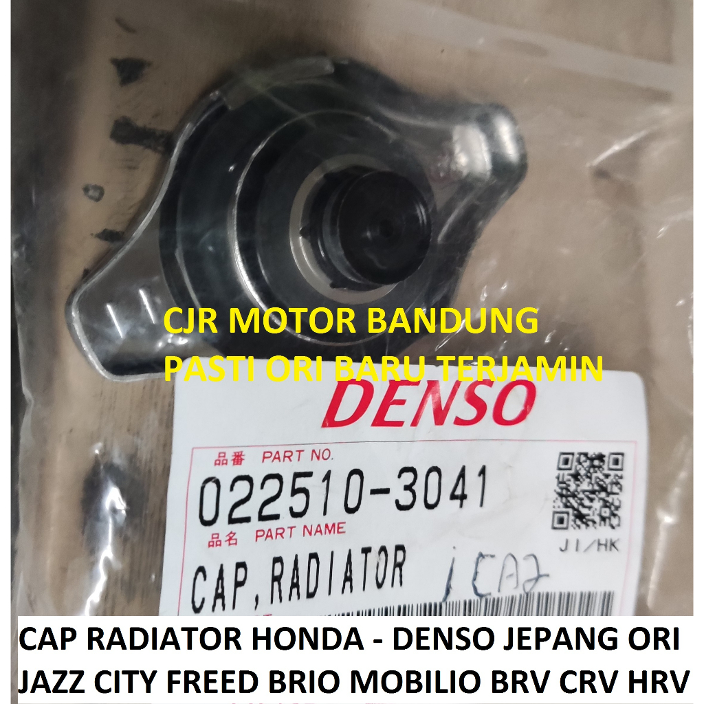 Jual Tutup Cap Radiator 1.1 mobil HONDA JAZZ CITY FREED Denso Ori ...