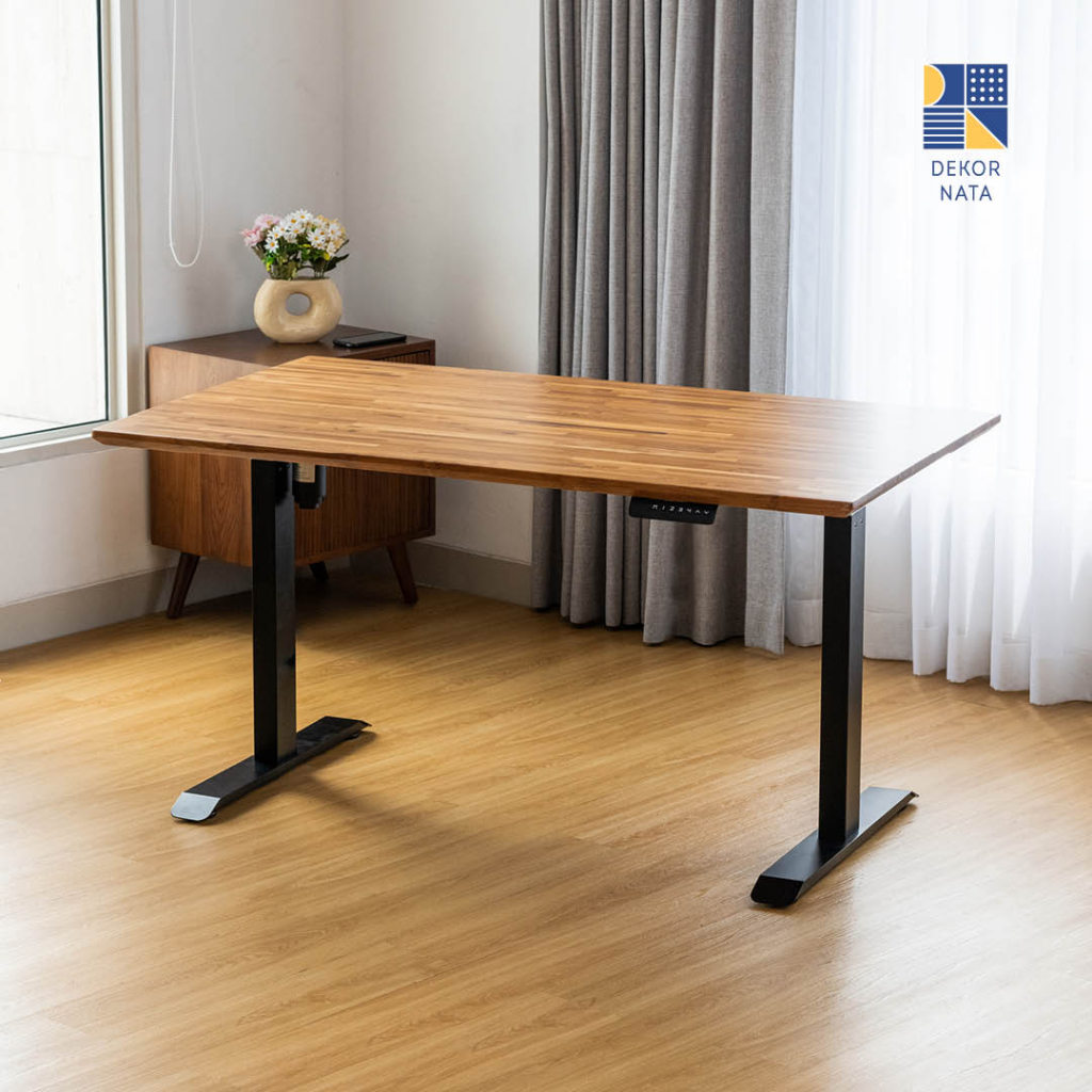 Jual Adjustable Desk SINGLE MOTOR Sit Stand Smart Desk Meja Ergonomis ...