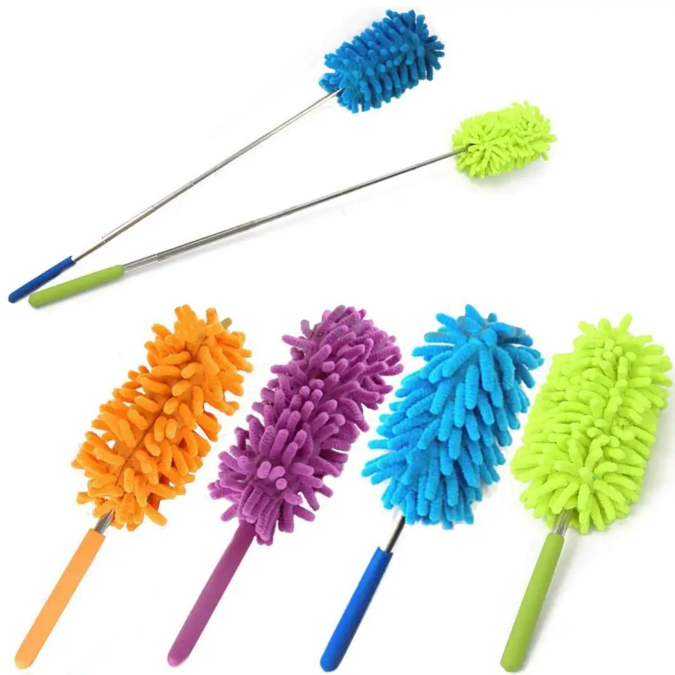 Jual Kemoceng Microfiber Cendol Panjang Pendek Extendable Duster ...