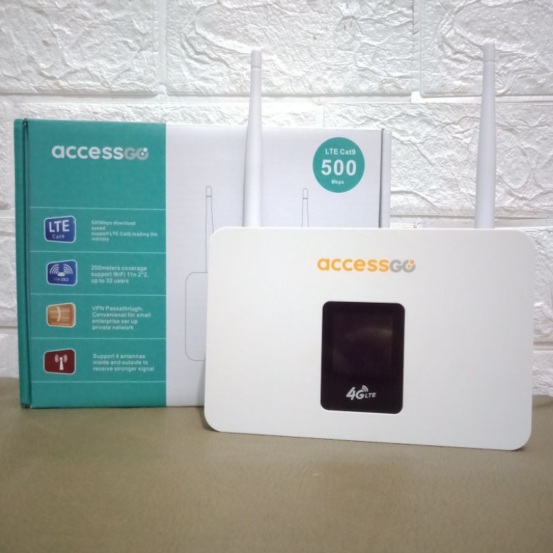 Jual Modem Router Wifi AccessGo R4G2A-L01 4G LTE Unlock All Operator | Shopee Indonesia