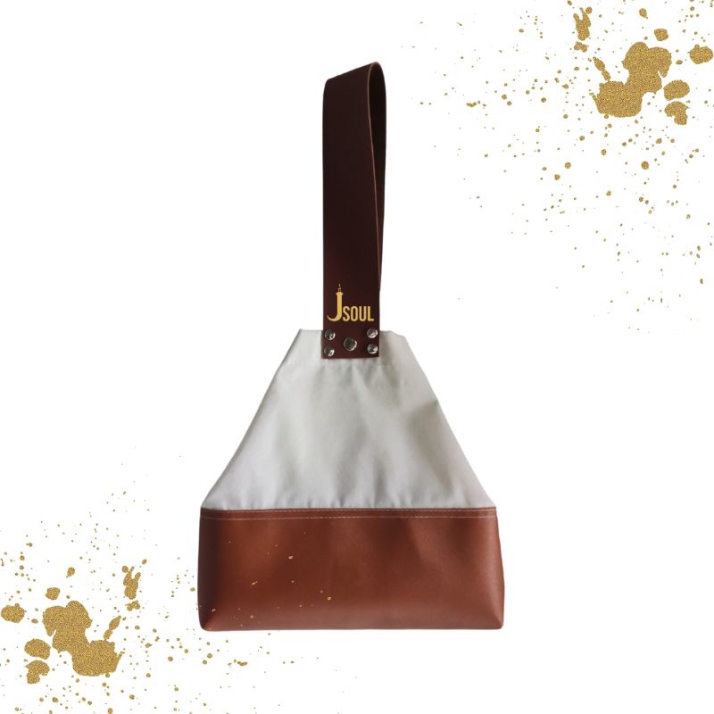 Jual Triangle Canvas Combination Bag (25*5*25cm) | Shopee Indonesia