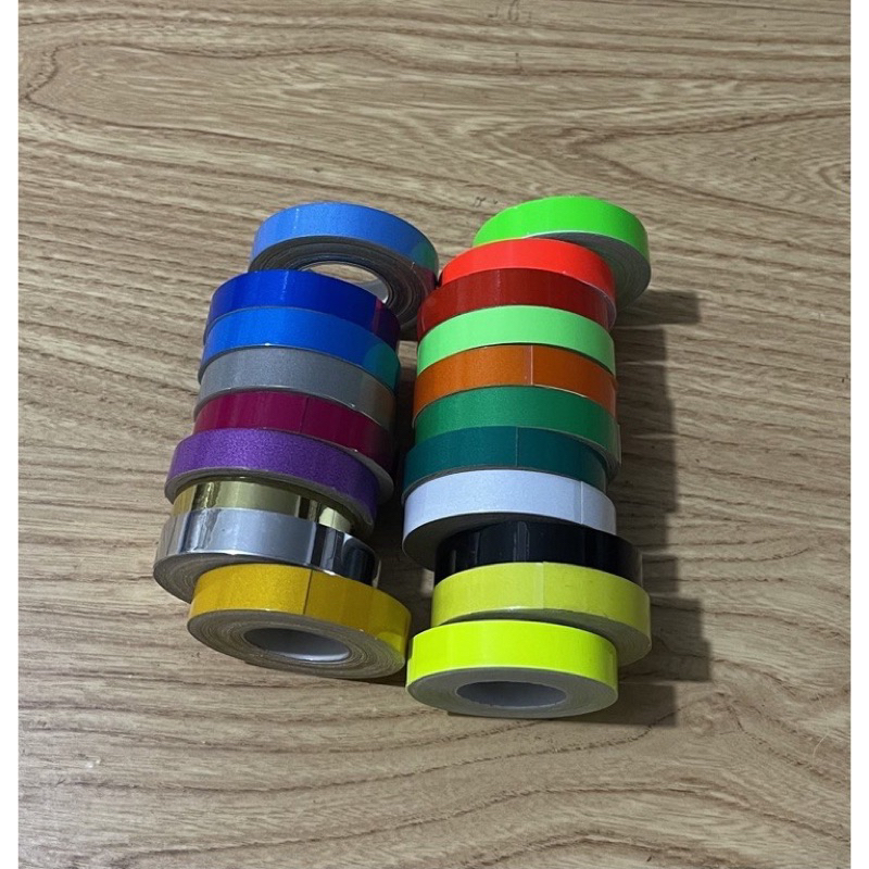 Jual list roll 1 cm x 5 meter list velg list ban list universal stiker ...