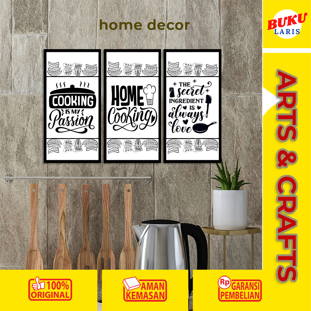 Jual Wall Decor - Hiasan Dinding Poster Kayu Dekorasi Ruang DAPUR/MAKAN ...