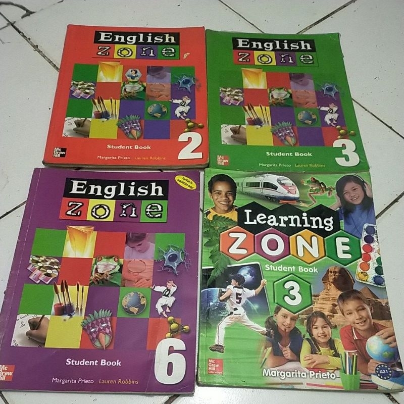 Jual CABUTAN ENGLISH ZONE STUDENT BOOK 2 dan 3 dan 6 dan LEARNING ZONE ...