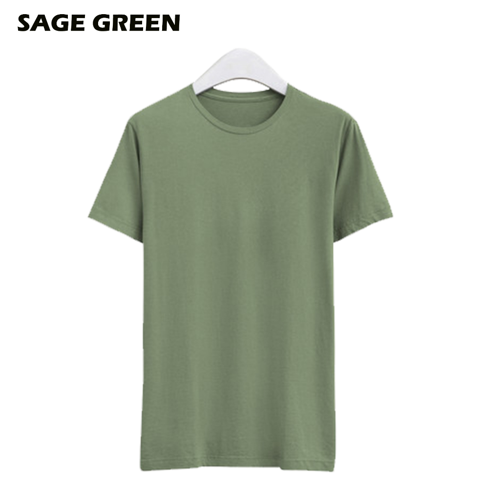 Jual Baju Kaos Polos Pendek Warna Sage Green Cotton Combed 30s S-XL ...