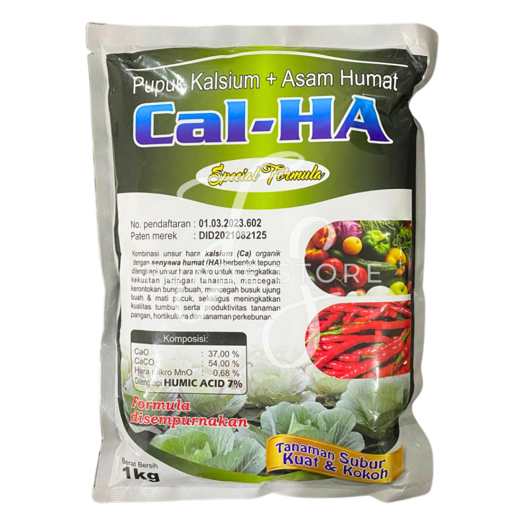 Jual CAL HA 1 Kg Pupuk Kalsium Plus Asam Humat Calcium Humic Acid Calha ...