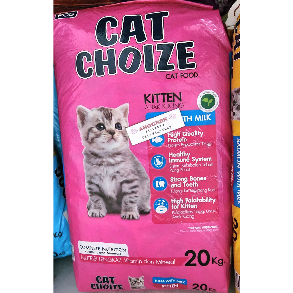 Jual Cat Choize Kitten 20kg | Shopee Indonesia