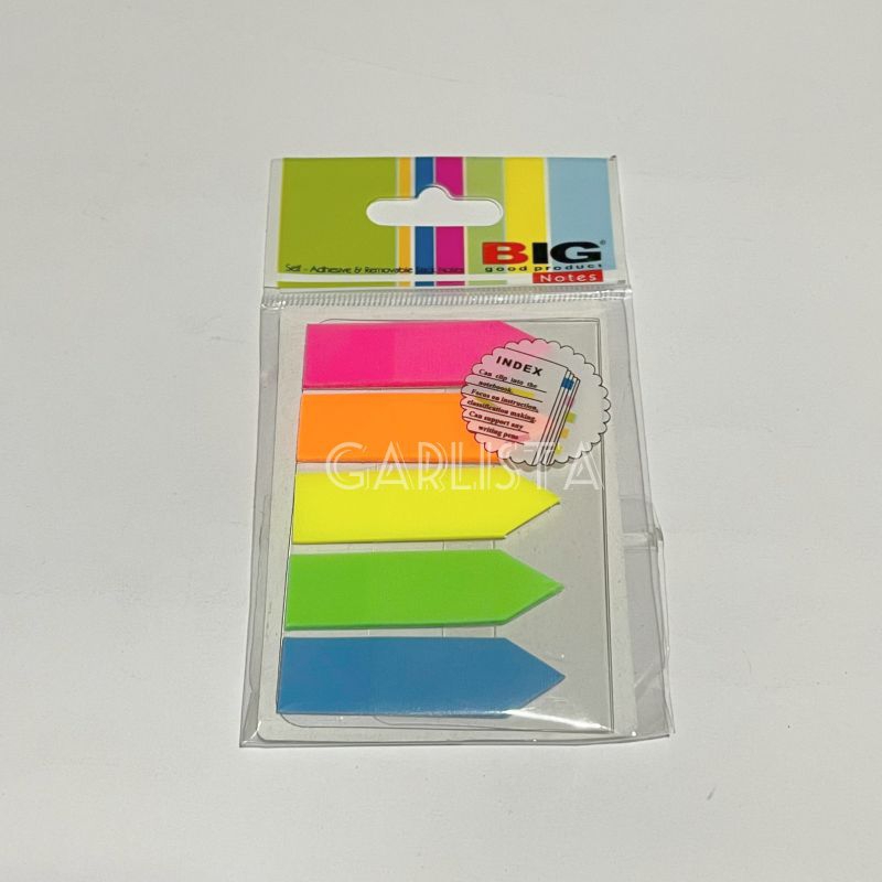 Jual Sticky Notes Post It Index BIG / Penanda Buku / Notes Index ...