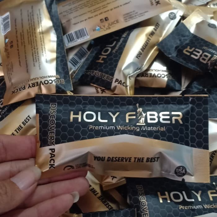 Jual MINI HOLY FIBER DISCOVERY COTTON KAPAS VAPE WICKING | Shopee Indonesia