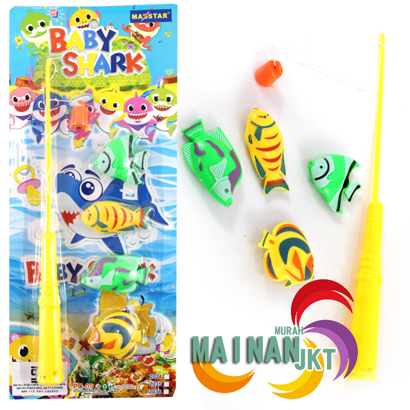 Jual MAINANKEI MAINAN ANAK PANCINGAN 2034 HIU 4 IKAN PANCINGAN MAGNET ...