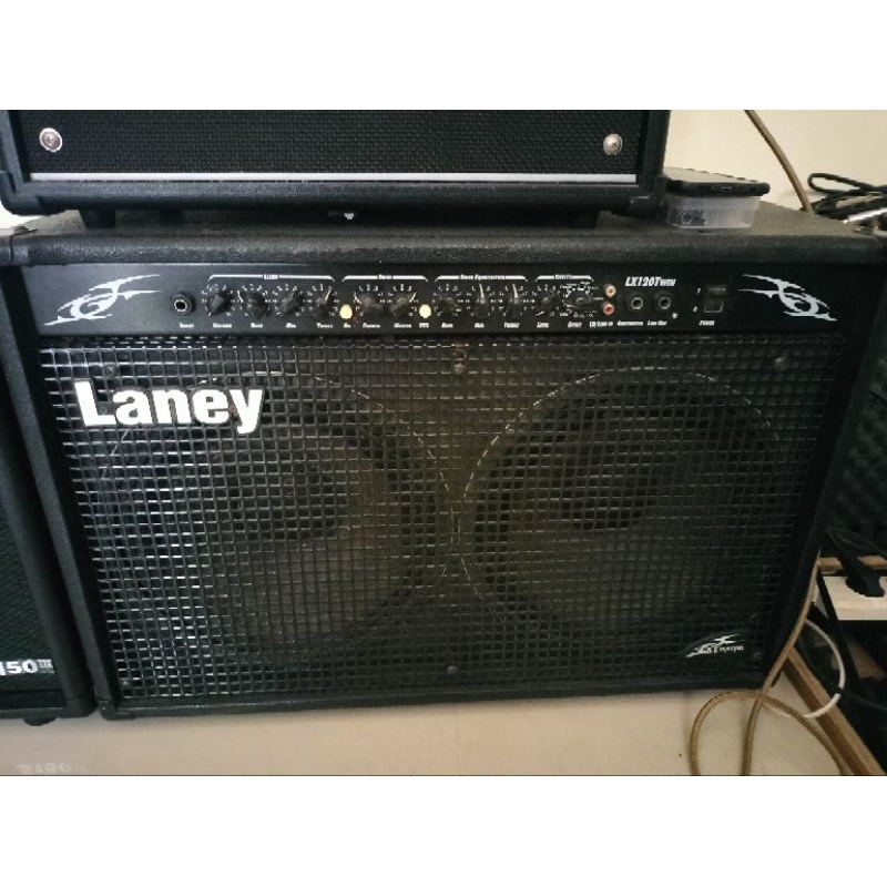 Jual Laney LX120 Twin Combo Amplifier with 2x12 inch Celestion Speaker ...