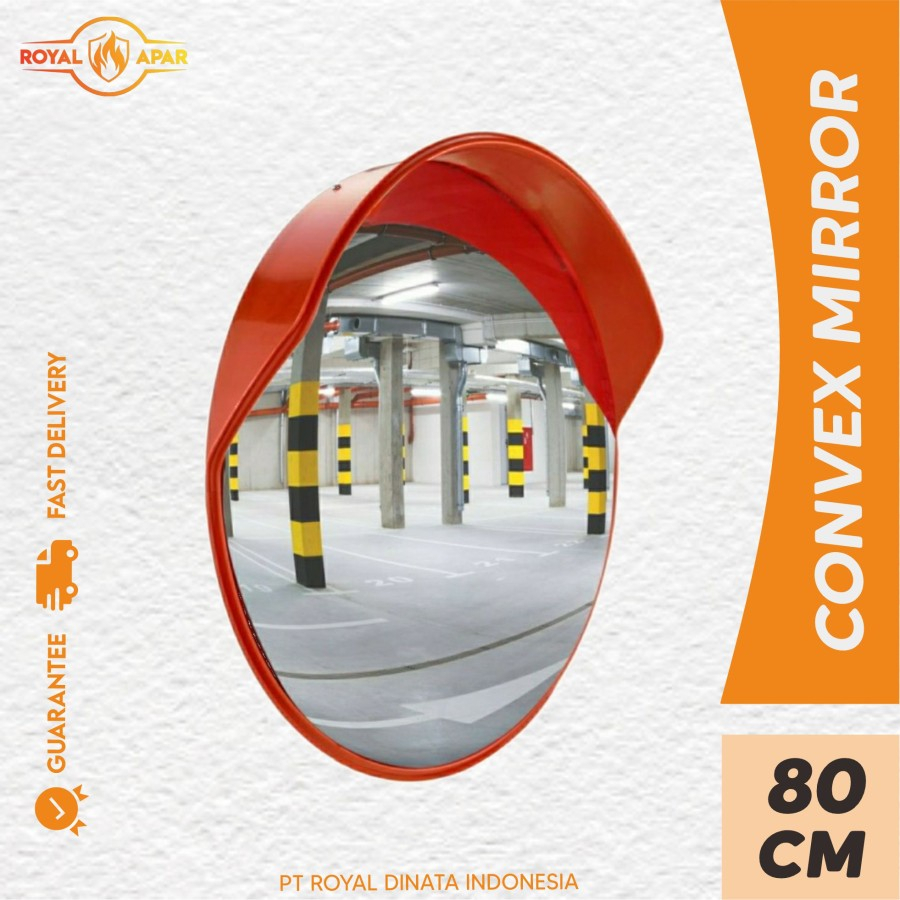 Jual Convex Mirror 80cm / Kaca Cermin Cembung Simpang Jalan tikungan 80 ...