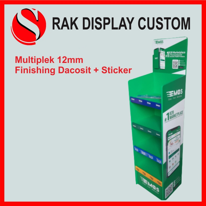 Jual Rak Display Multiplek Custom / Rak Display Promosi Custom | Shopee ...