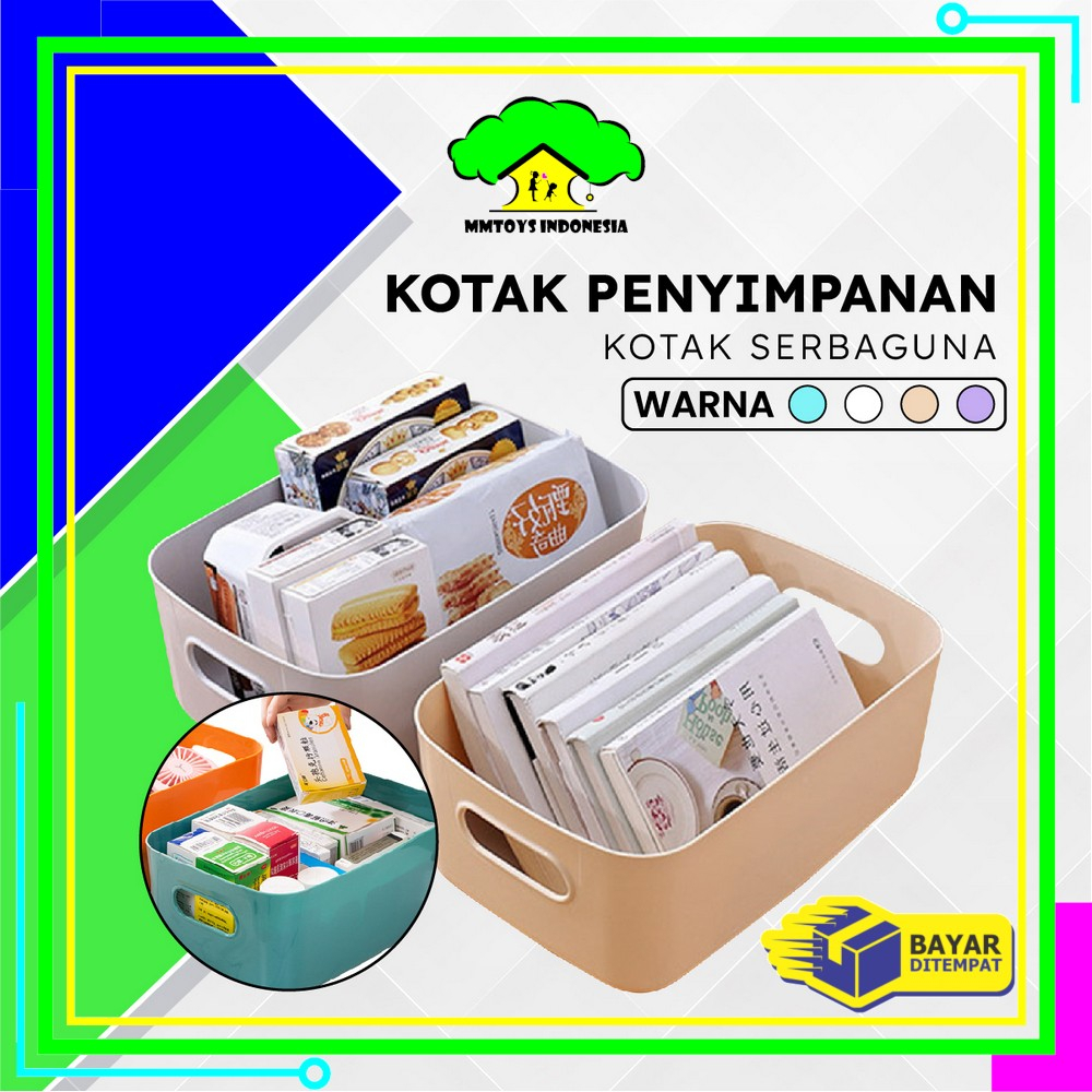Jual MI-C834 Kotak Penyimpanan Serbaguna Bin Organizer Keranjang ...