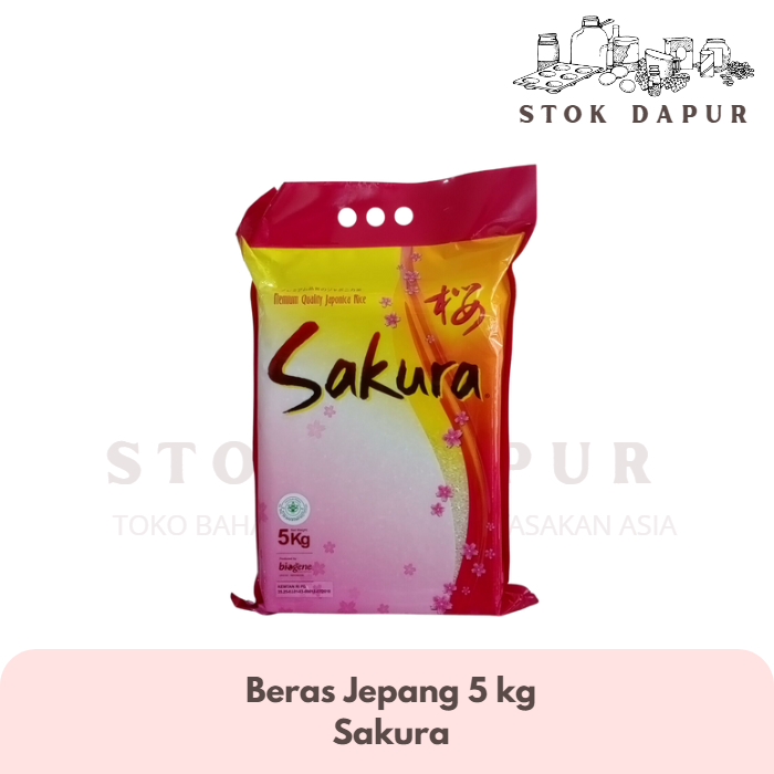 Jual Sakura Beras Premium Quality Jepang Rice 5kg | Shopee Indonesia