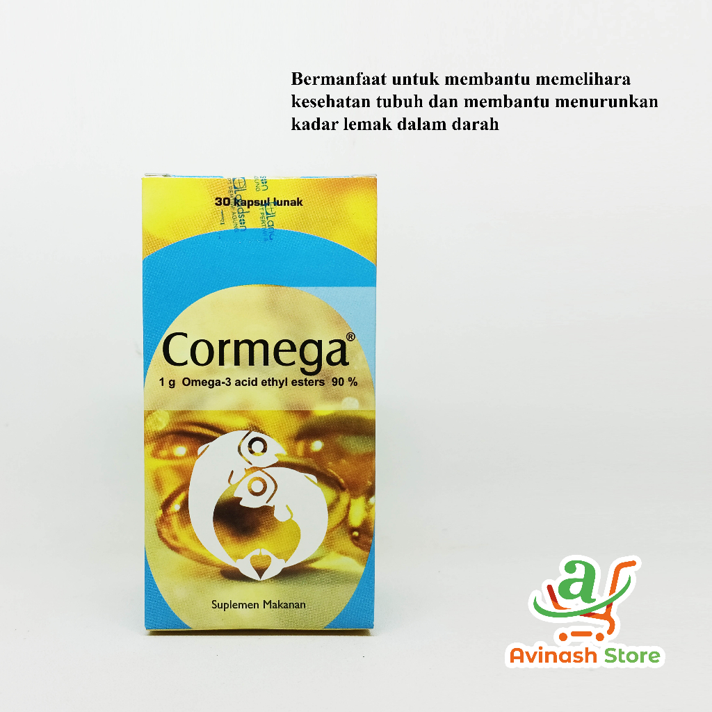 Jual CORMEGA 30 KAPSUL - OMEGA 3 EPA DHA | Shopee Indonesia