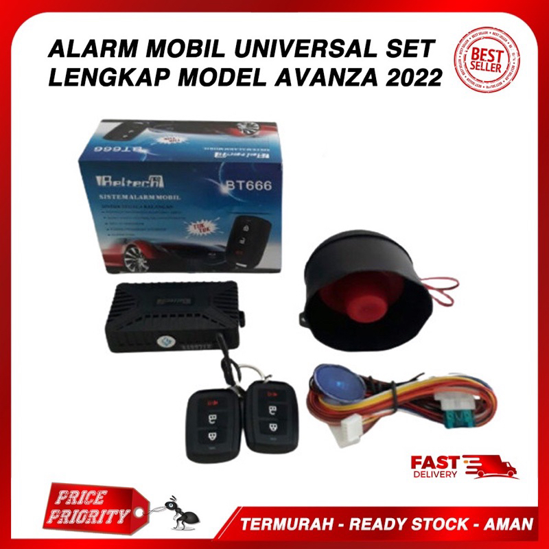 Jual Alarm Remote Mobil Anti Maling Model AVANZA XENIA 2022 Beltech ...