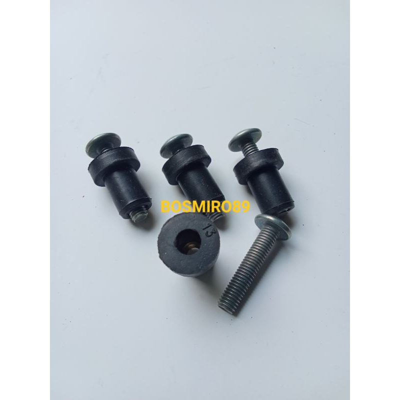 Jual Baut Mur Visor windshield Yamaha Nmax X-Max aerok Lexy freeho sett ...