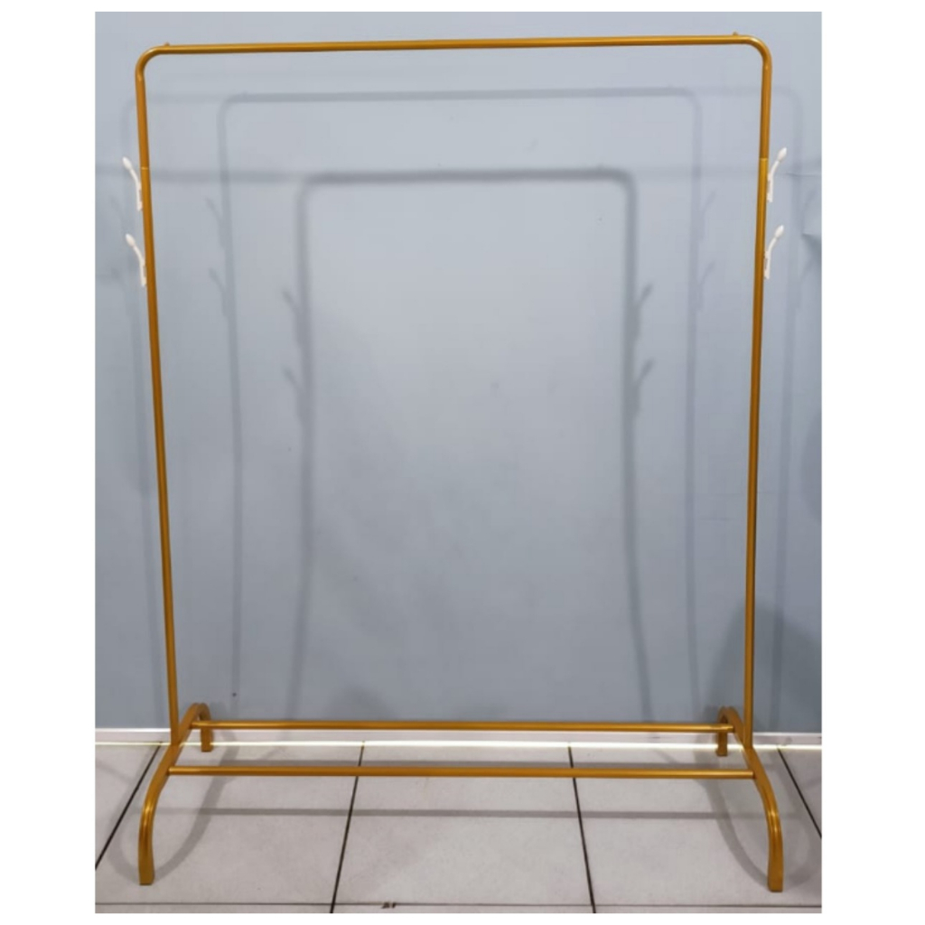 Jual Rak Baju Gantungan Baju Besi Stand Hanger Display Jemuran Pakaian ...
