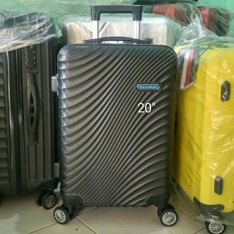 Jual Koper 20 inch POLO Ukuran Kabin Tas Pakaian Travel jalan2 | Shopee ...