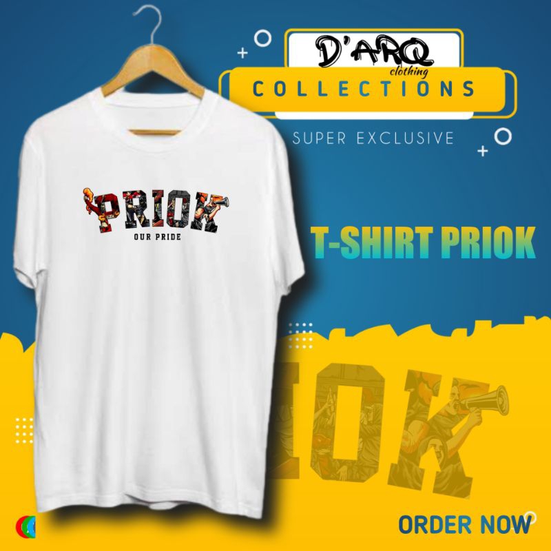 Jual KAOS PRIOK OUR PRIDE UNISEX PRIA / WANITA COTTON COMBED 24S ...