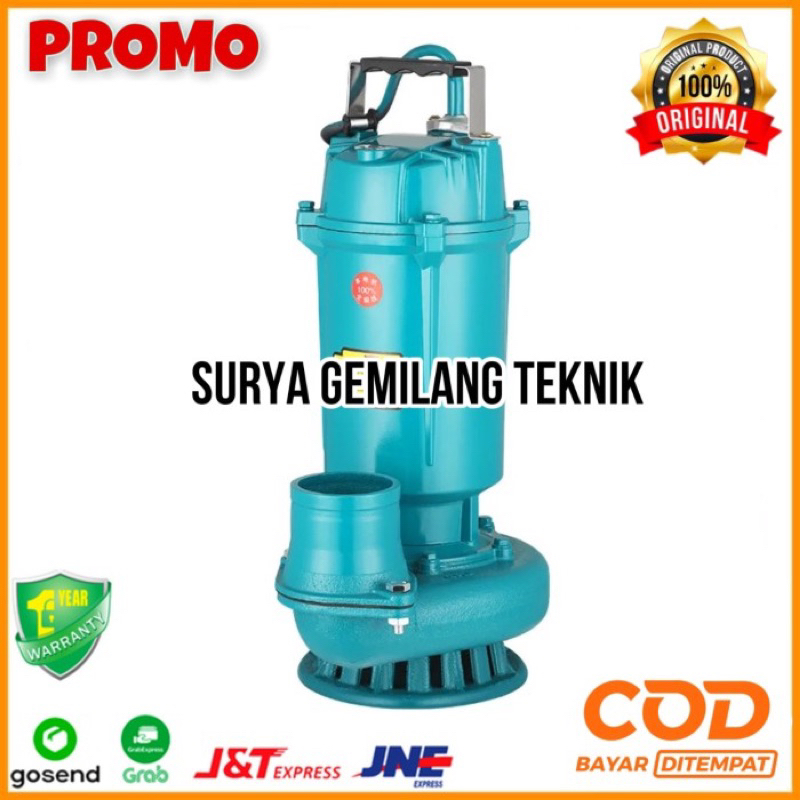 Jual pompa celup air limbah kotor 3in 2Hp Pompa celup air kotor 3 inch ...