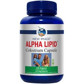 Jual New Image Alpha Lipid Colostrum Kapsul capsule isi 60 kapsul dan ...